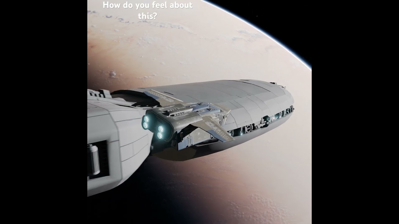 What Happens When You Create a SCI-FI Spaceship in Blender?