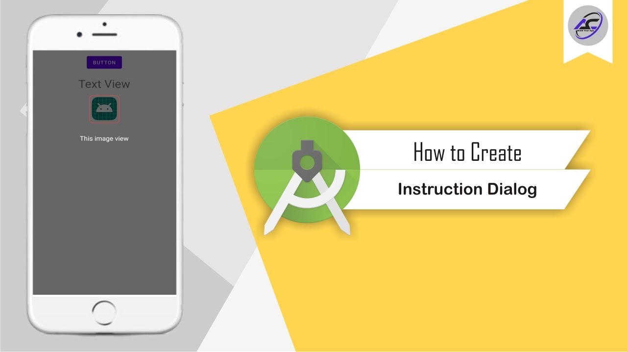 How to Create Instruction Dialog in Android Studio | InstructionDialog | Android Coding