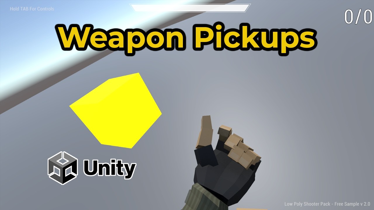 Unity FPS Tutorial | Creating a Weapon Pickup System