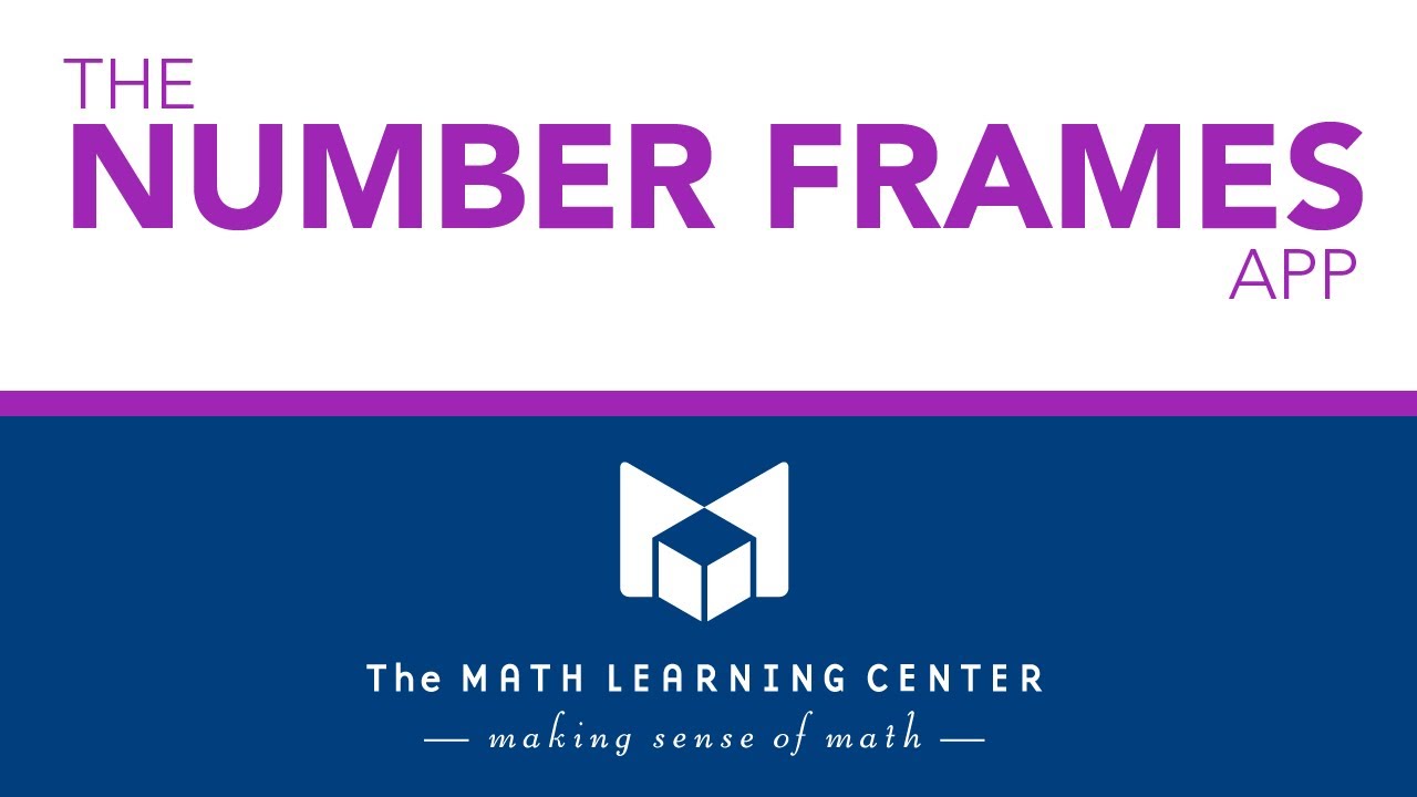 The Number Frames App