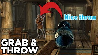 Grab And Throw at Skyrim Special Edition Nexus - Mods and Community