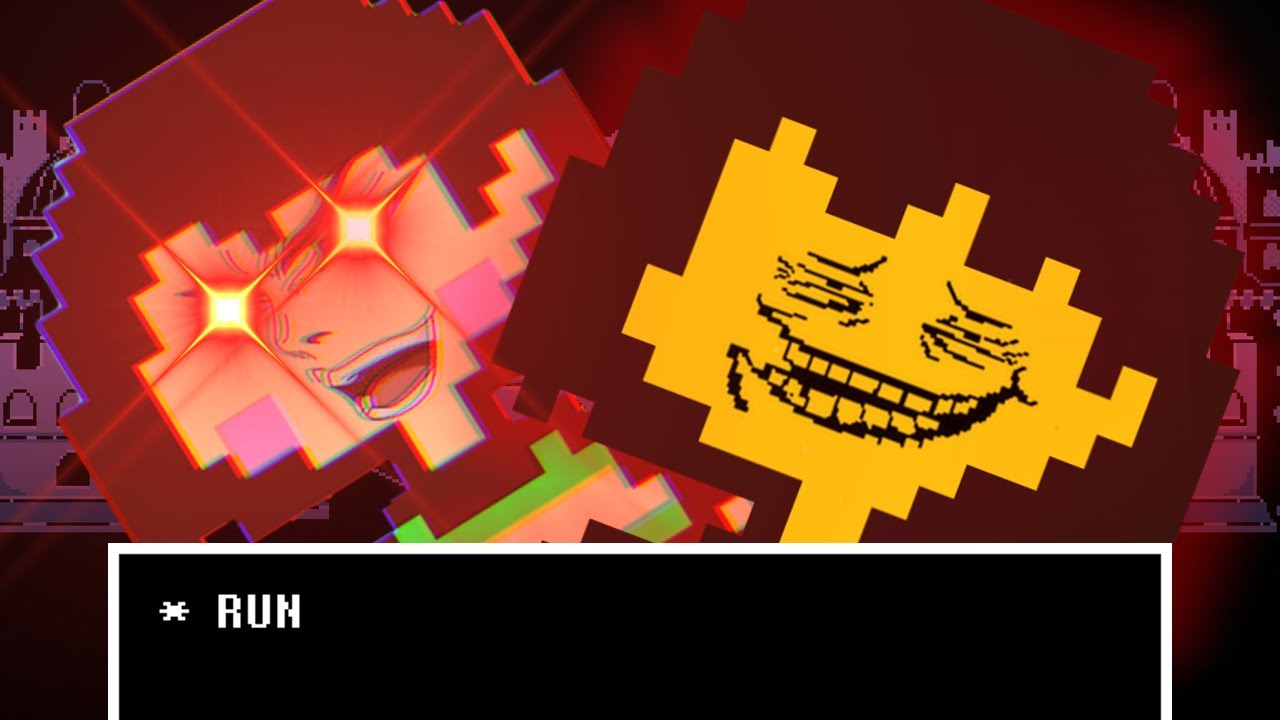 Undertale But Chara is chasing me!