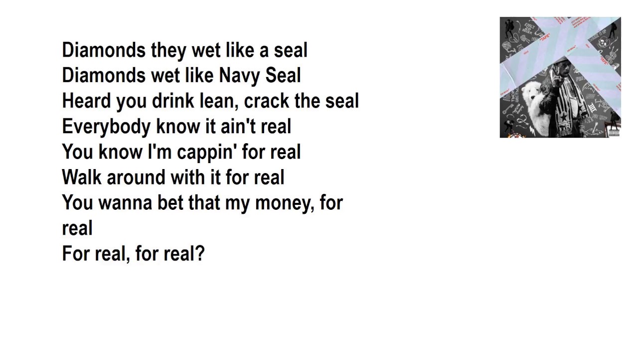 Lil Uzi Vert- For Real (lyrics)