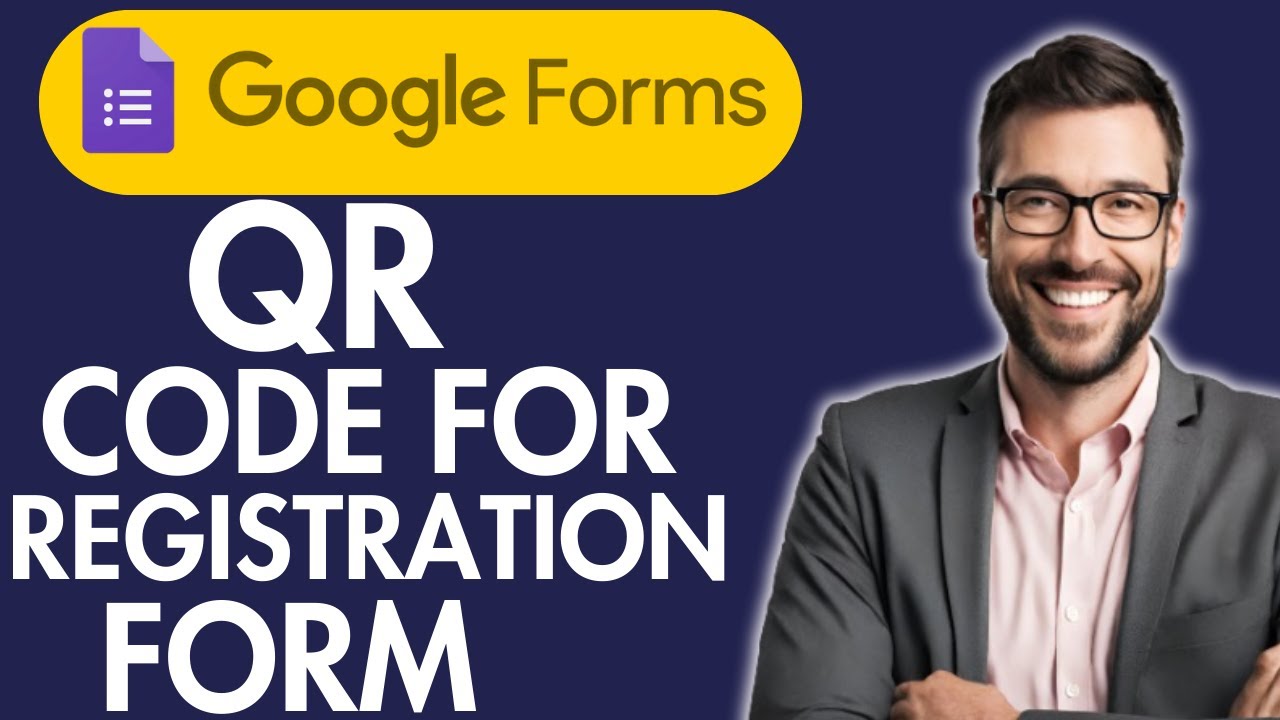 HOW TO GENERATE QR CODE FOR REGISTRATION FORM