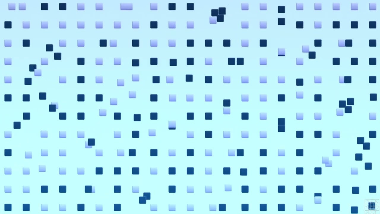 Color Outline Geometric Square Background Grid Pattern, Motion Graphic Video, Star Shape Video