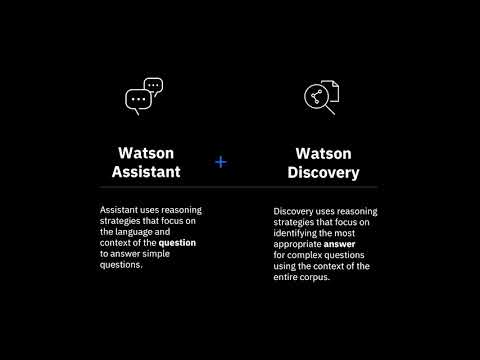 IBM Watson Assistant overview