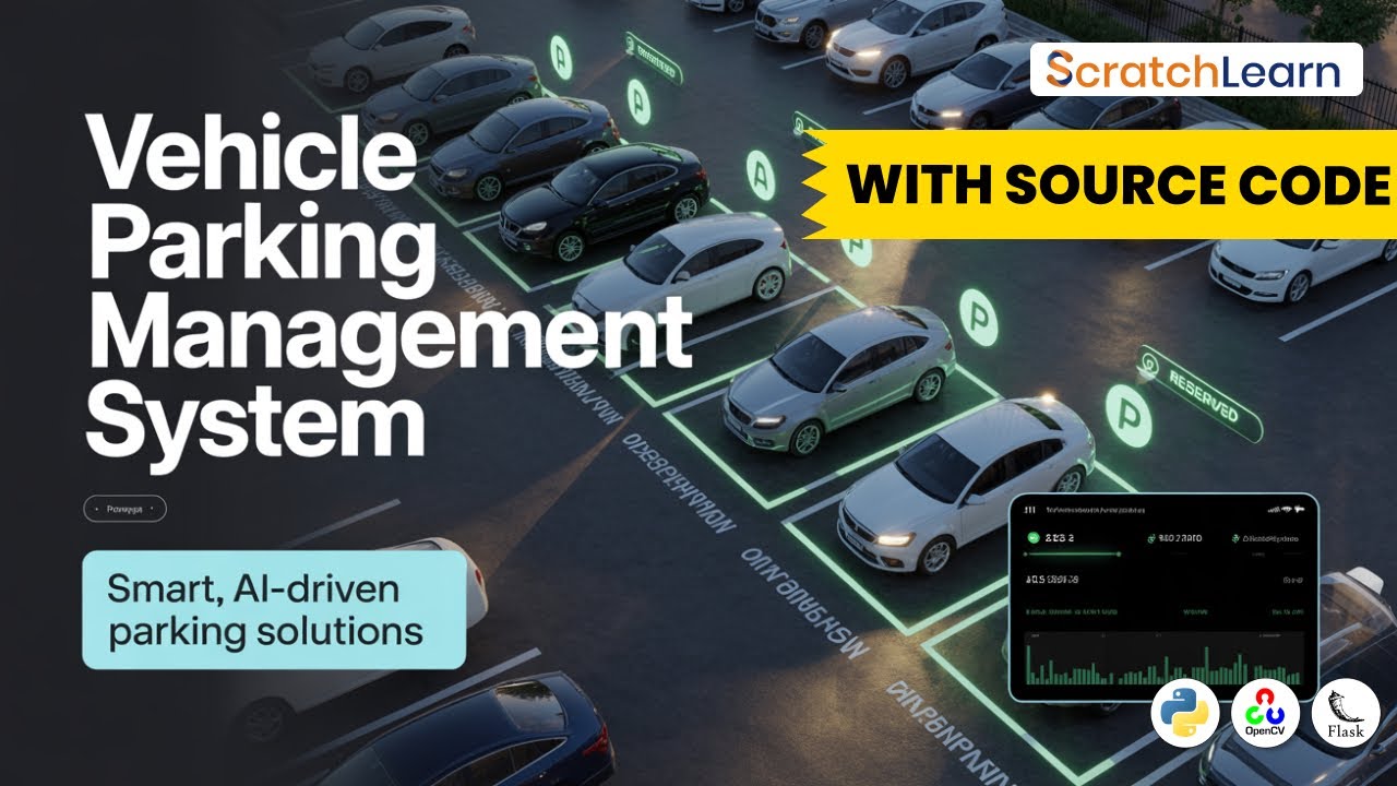 Vehicle Parking Detection using Python | OpenCV + Deep Learning | AI Project + Source Code