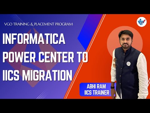 Informatica Power Center to IICS Migration | #informatica #iics #informaticapowercenter
