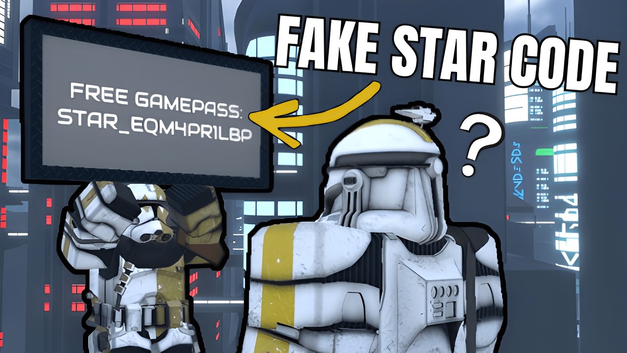 Trolling Players with a FAKE Star Code in Star Wars Coruscant!