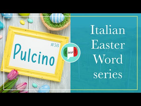 How to Say "Chick" in Italian - Italian Easter Word