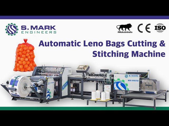 Woven Sack Making Machine - Woven Bag Cutting And Stitching Machine ...