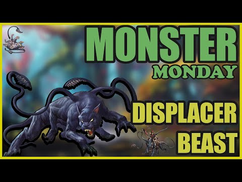 The Sneakiest Cat in all the land (Displacer Beast) - Monster Monday - Dungeons & Dragons (D&D)