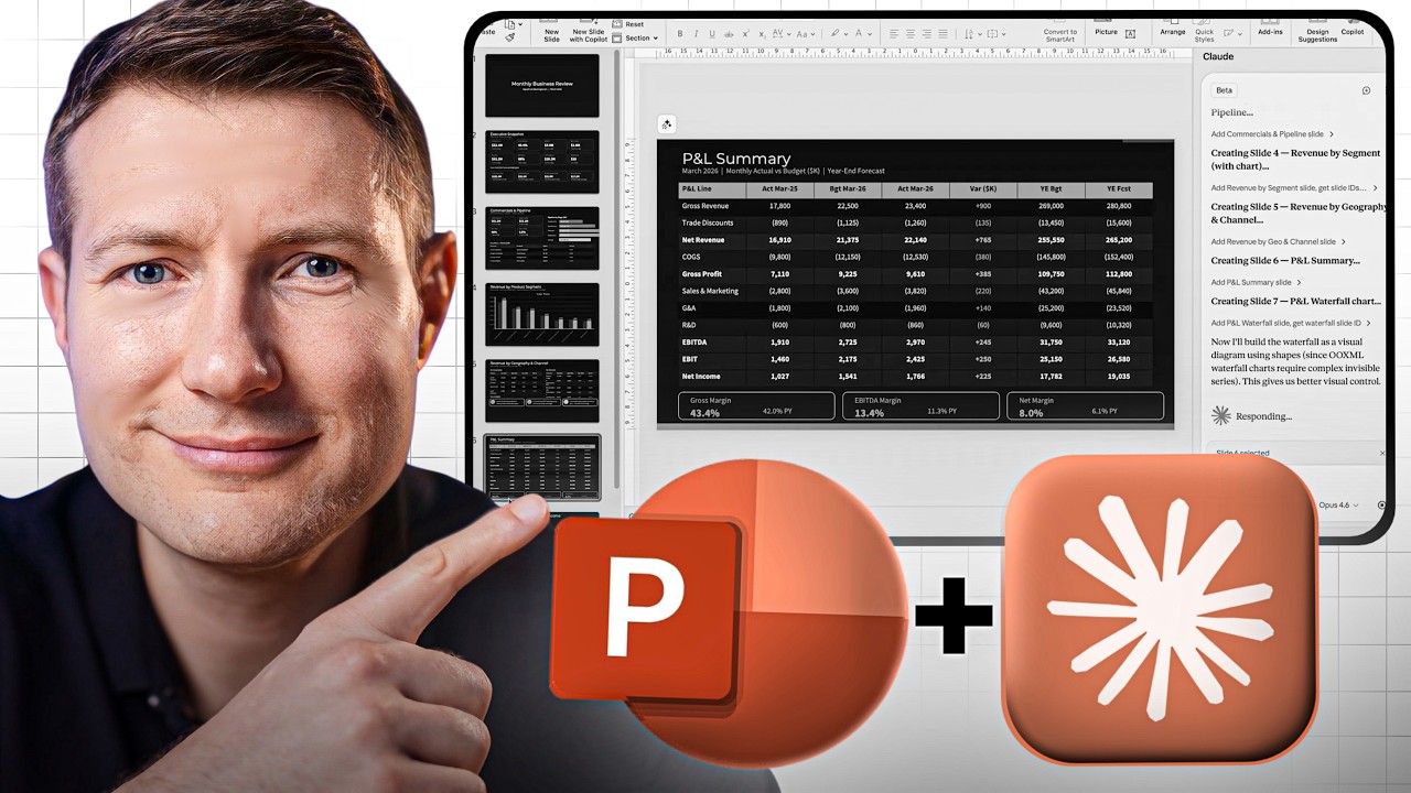 Create PowerPoint Presentations With Claude for Finance (The RIGHT Way)