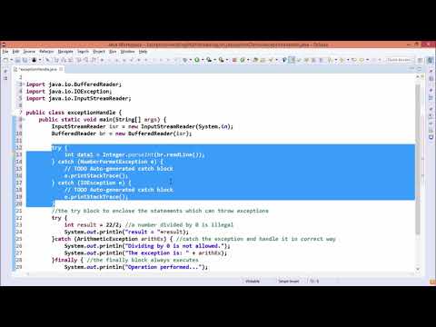 Learn Java Essentials Exception handling in java - Mind Luster