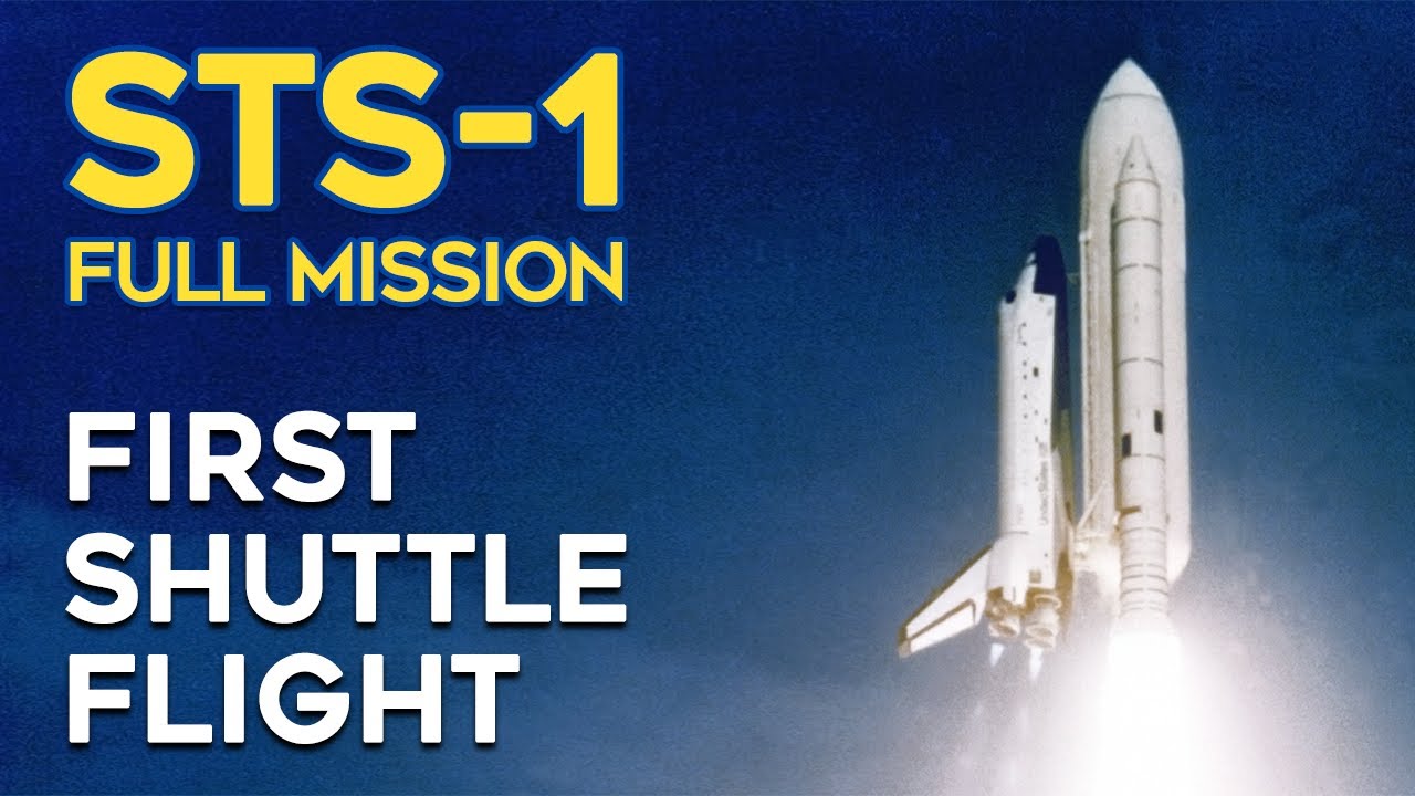 STS-1 Full Mission - Historical Narration and Footage - First Shuttle Flight, Launch, Landing, 1981
