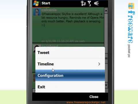 Quakk Twitter Client for Windows Mobile Phones