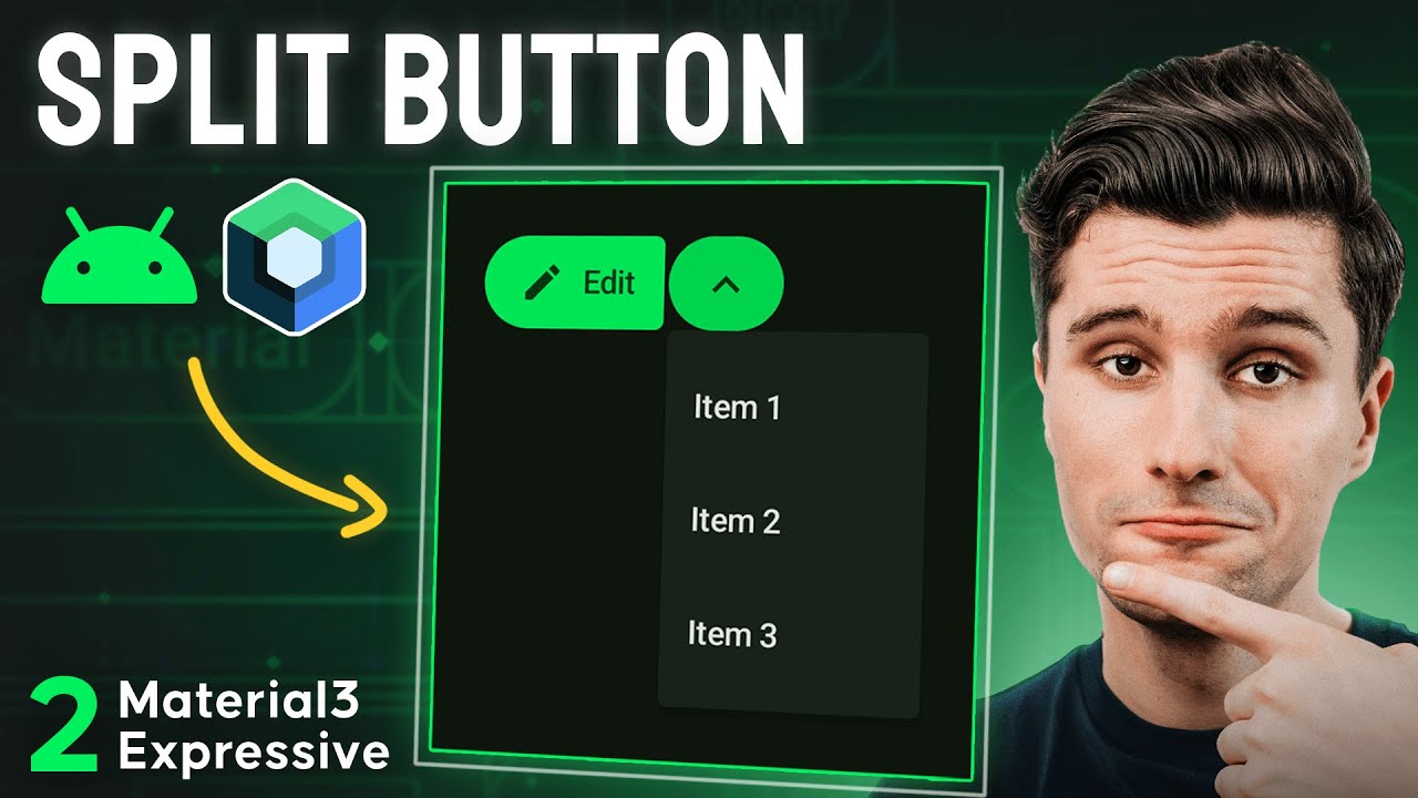 Split Buttons in Material3 Expressive - Full Guide
