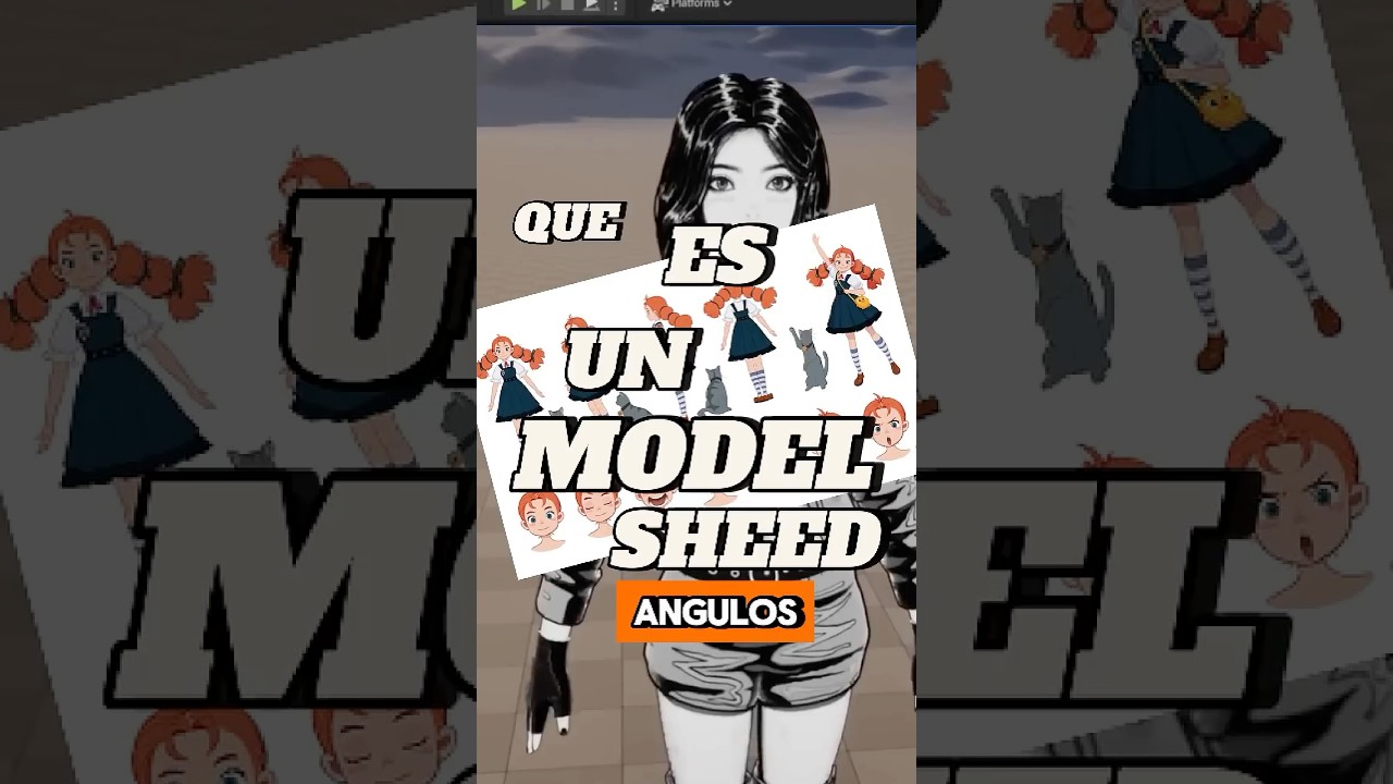 🎨 What is a Model Sheet and Why Does Every 3D Artist Need It? 🧠