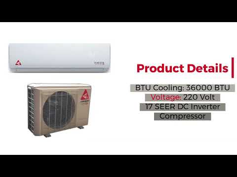 36,000 BTU Mirage Ventus System.