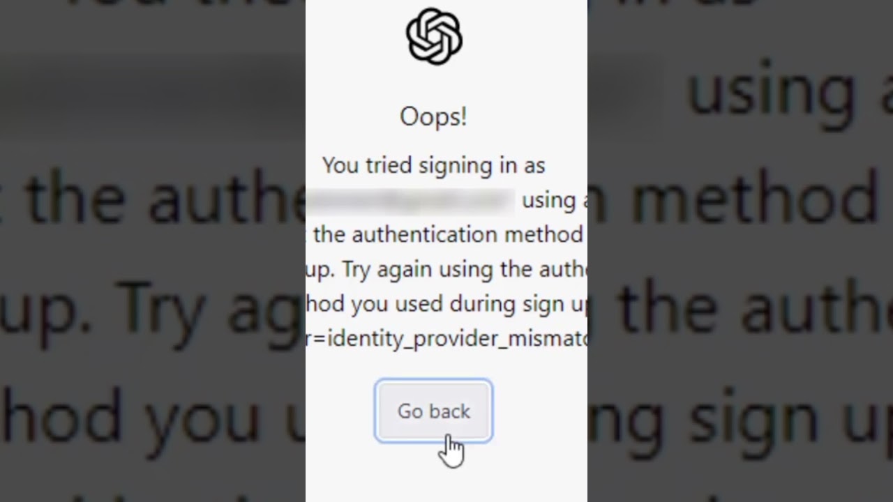 RESOLVED! Chatgpt login error solved | Chatgpt login issue resolved