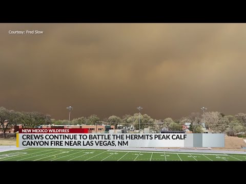 Hermits Peak Fire, Calf Canyon Fire; 65,824 acres, 37%