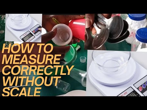 TAKE PERFECT MEASUREMENT WITHOUT SCALE