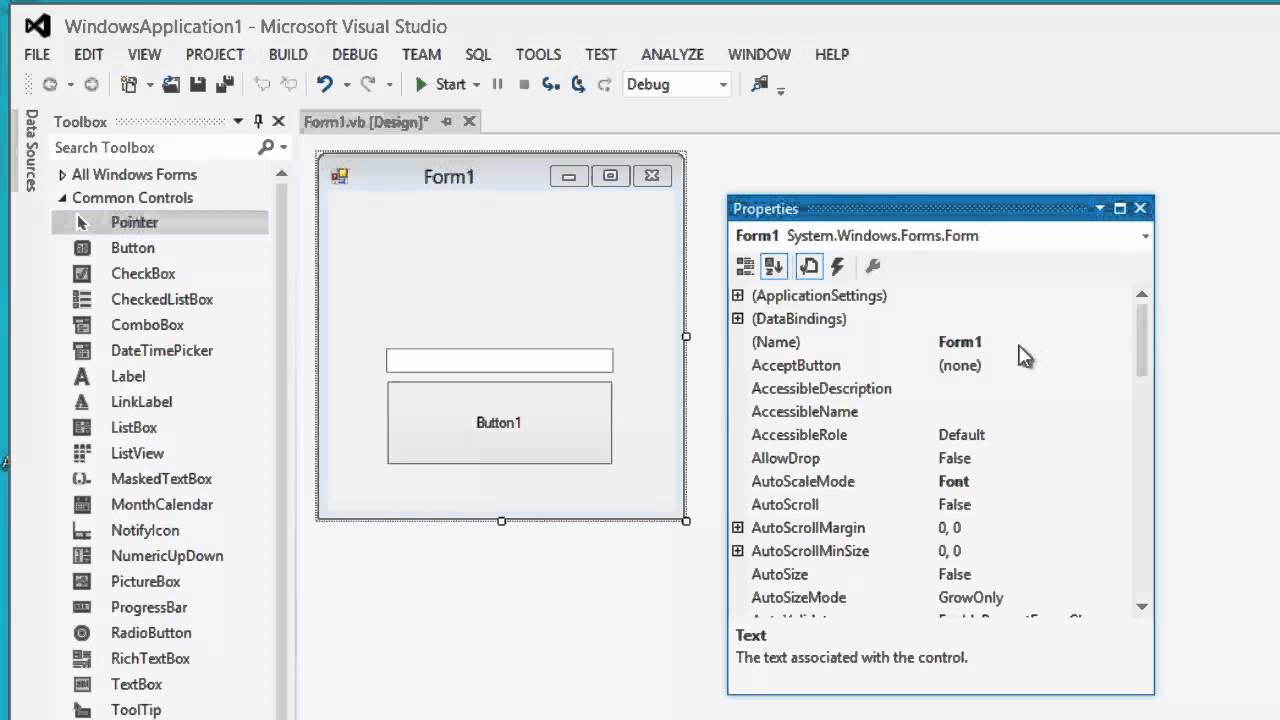 L1 Visual Basic Controls