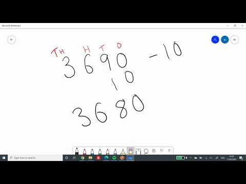 Year 4 - adding and subtracting in 1000s.