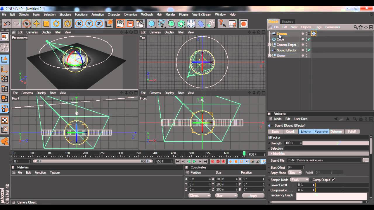 Cinema 4D Tutorial - Align Camera to Spline