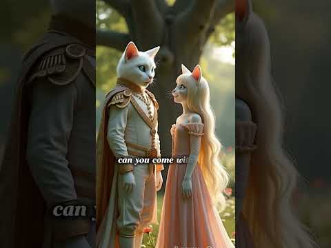 Prince fall in love with her #ai #catvideos #cat #shorts