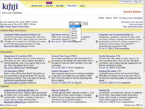 Kijiji discussion forums and community