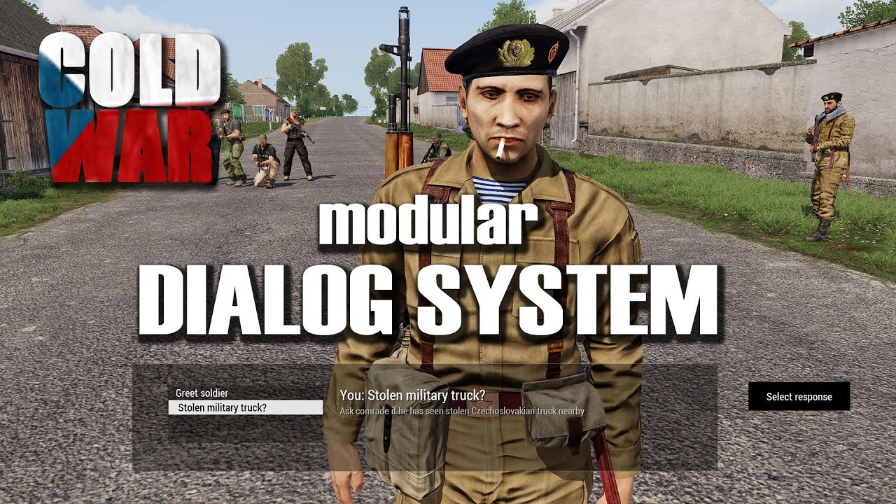 Modular Dialog system with multiple Options and Branches - Tutorial part 1 - ArmA 3