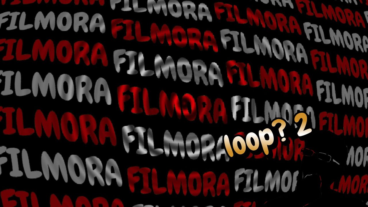 Create Looping Text Animation 2 || Filmora 11 Tutorial ||