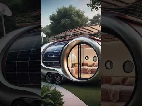 Tiny House of the FUTURE 2050 Design Tour -3 #2050 #smarthome