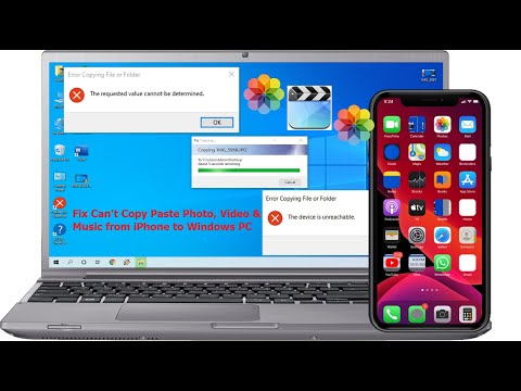 Fix All Error of Can’t Copy Paste iPhone Photos, Video to Windows PC