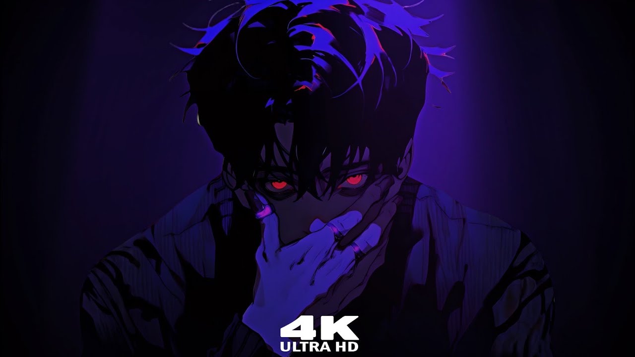 2 Hours loop 4k Anime Guy In The Dark Live Wallpaper & Screensaver #anime #livewallpaper