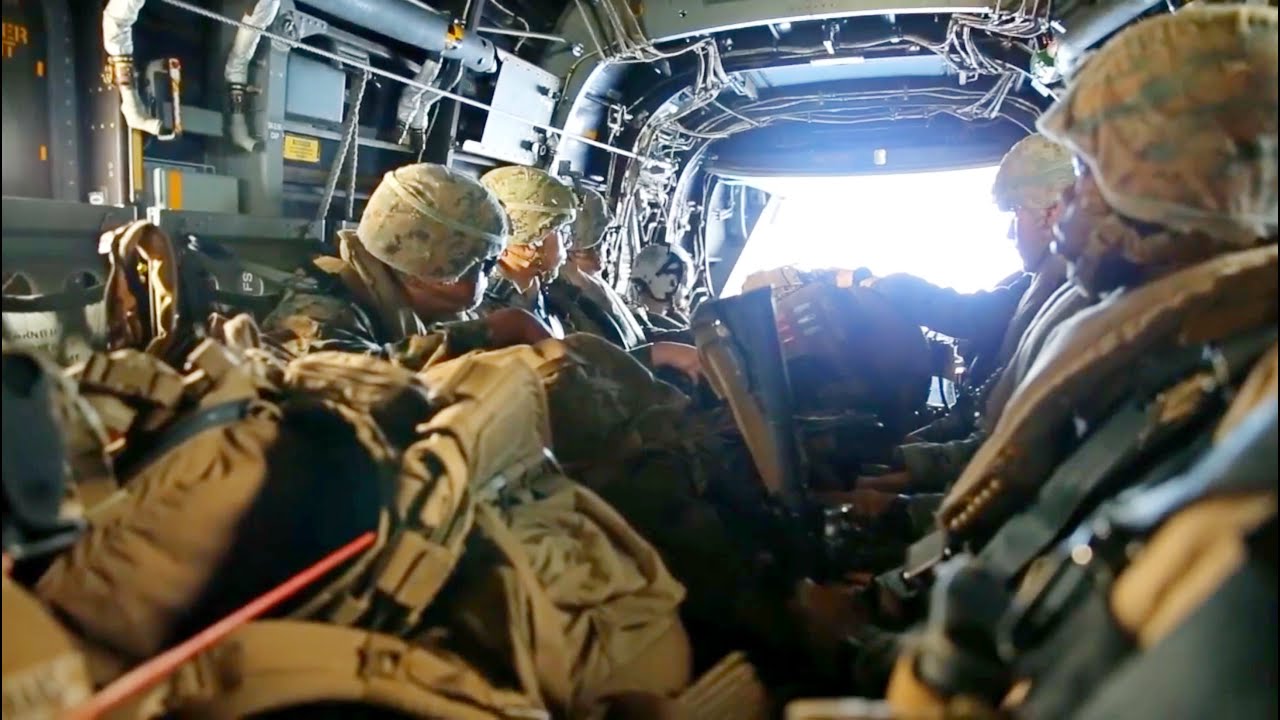 JWX22: Combat Logistics Battalion 4 Marines conduct air insert, water purification operations