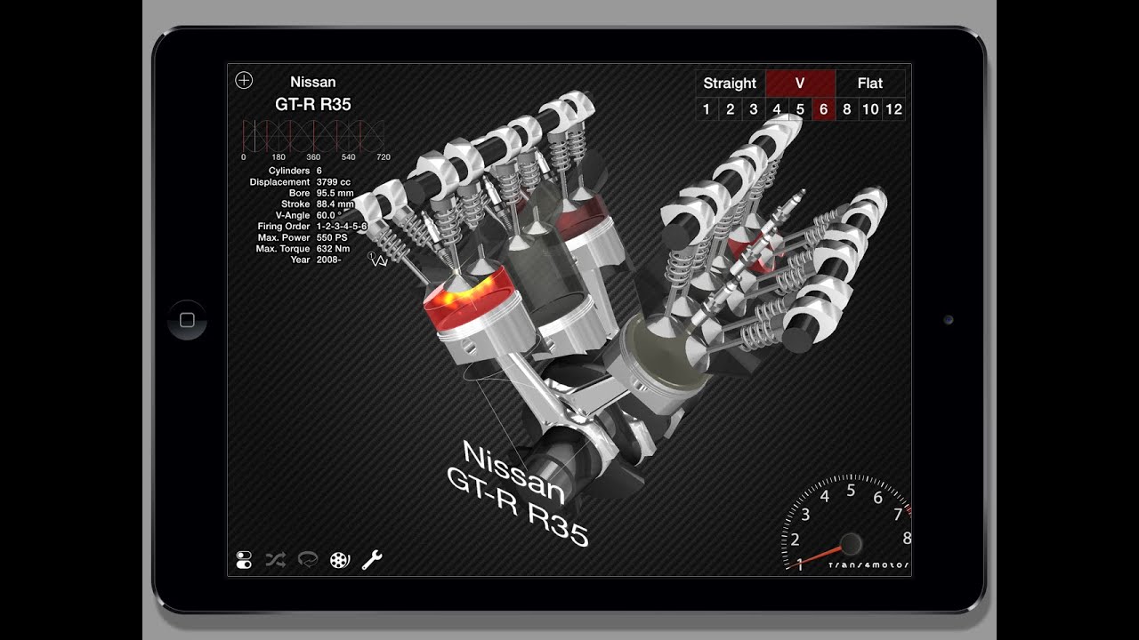 Trans4motor - Universal Engine Simulator [iPad]