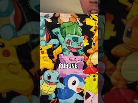 Pokemon Blanket Amazon Review #pokemon