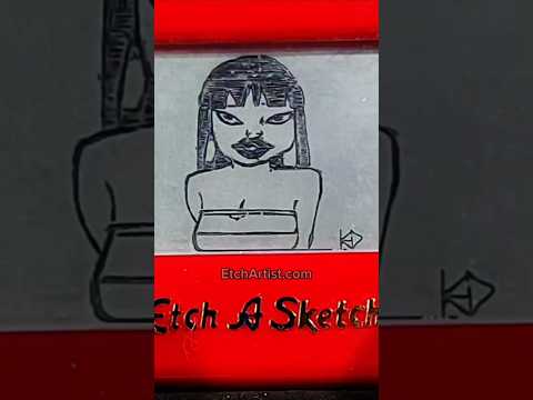 Chel from The Road to El Dorado #chel #theroadtoeldorado #eldorado #etchasketch #etchartist