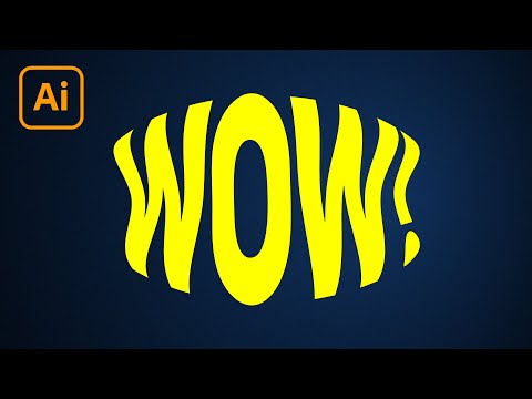 How to Distort Text in Illustrator