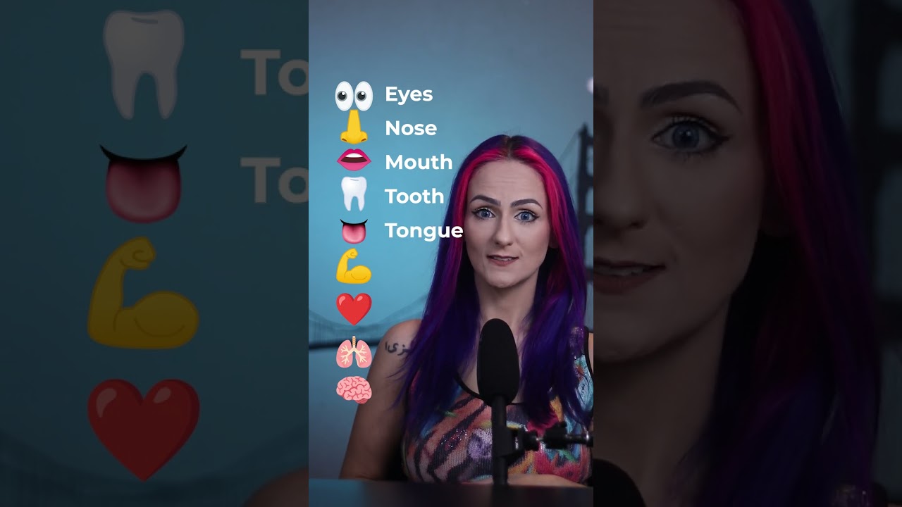 Do You Know How to Say Body Parts in English | Teacher Elza