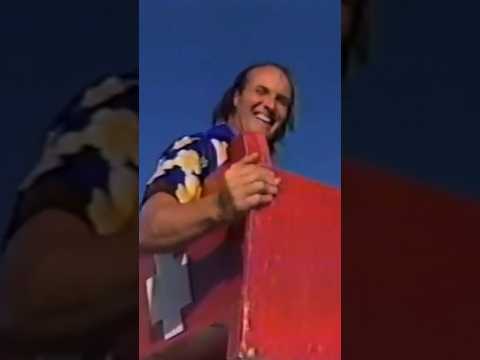 Waylon Mercy is not a very good lifeguard and lets Skinner drown 😬 #wwf #wrestling #meme