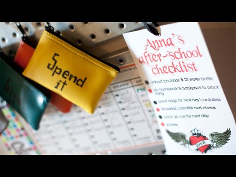Fisherkids After School Checklist - Chore Chart for Kids Vlog #10