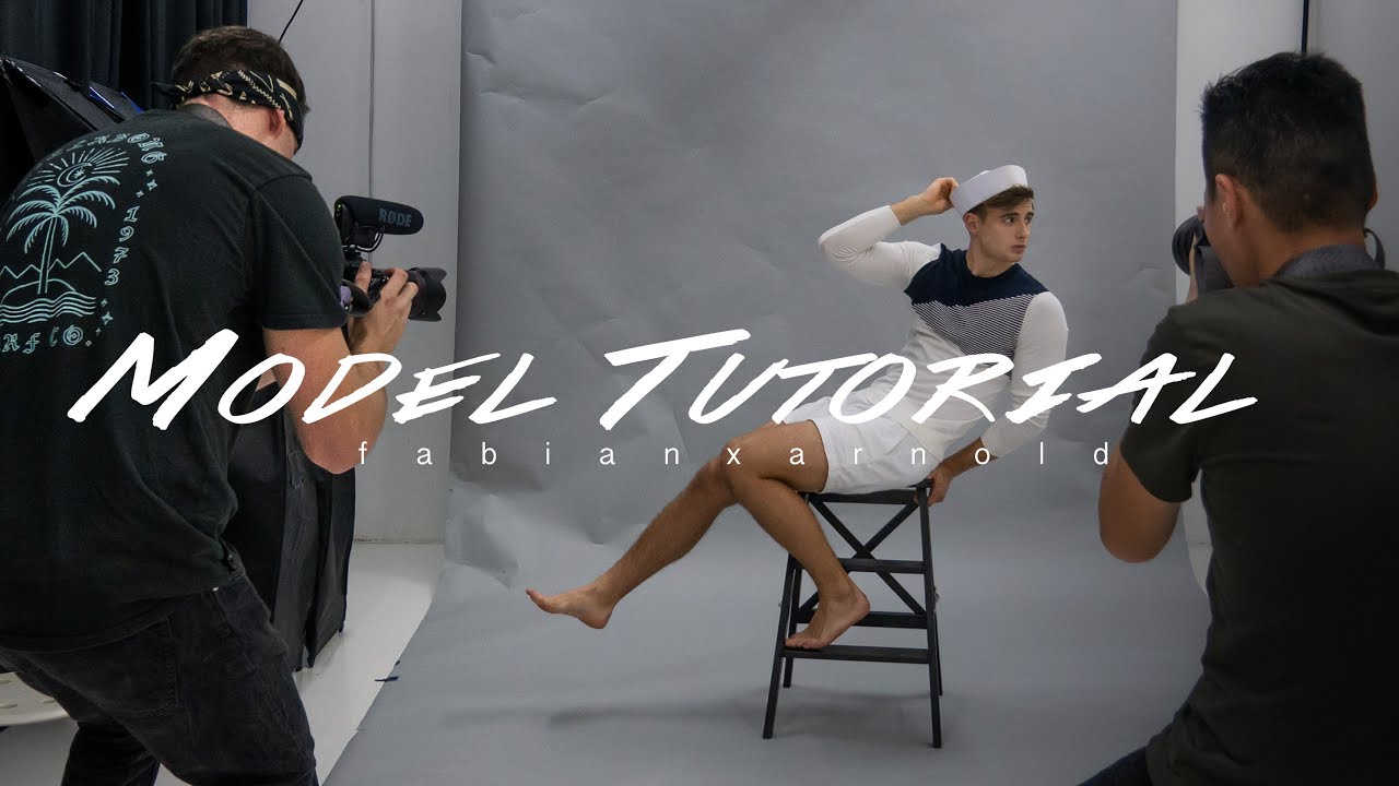 MODEL TUTORIAL - fabianxarnold (official video) - COVER SHOOTING