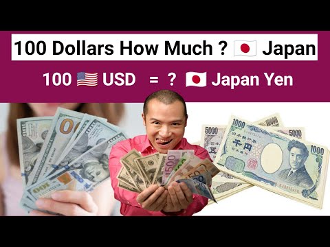 Today 100 American Dollar Rate in Japan Currency - Yen | Forex 100 USD How Much Japanese Yen