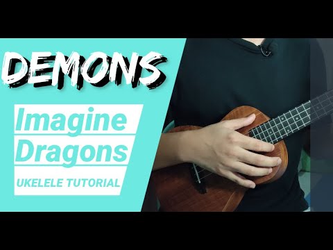 DEMONS - Imagine Dragons // 4 EASY CHORDS ( Ukelele Tutorial )