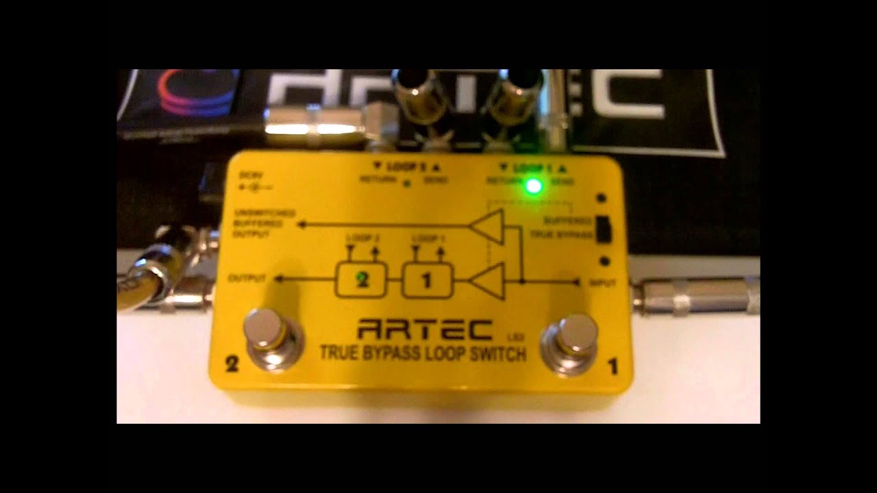 Artec LS2 Dual Looper Switch Box