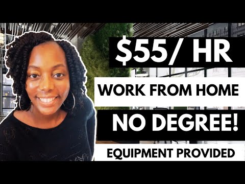 Remote Work From Home Jobs $55 Per Hour| No Phones| Equipment Provided| Work From Home Jobs 2023
