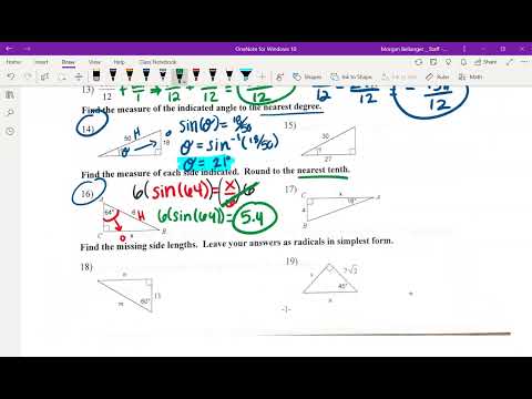 Math 3 honors video going through trig review!